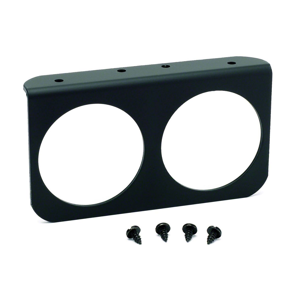 Auto Meter Bronco Sport Dual Gauge Mounting Panel; Black; 2-5/8-Inch ...