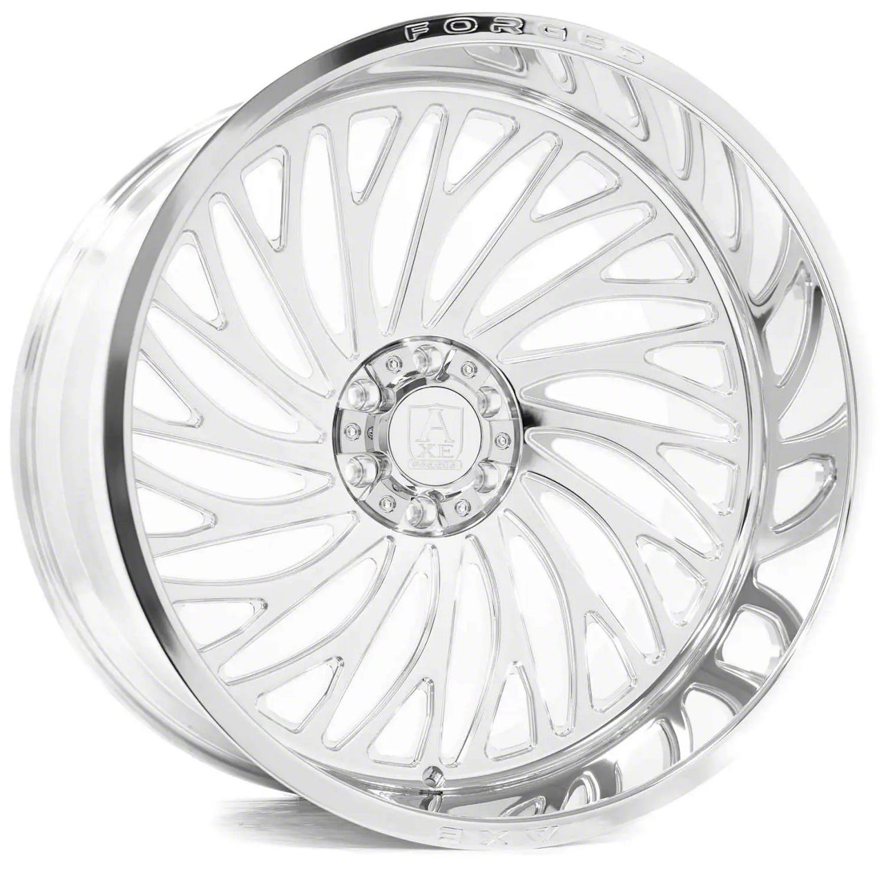 Axe Wheels Titan AF10 Forged Fully Polished 6-Lug Wheel; Left ...