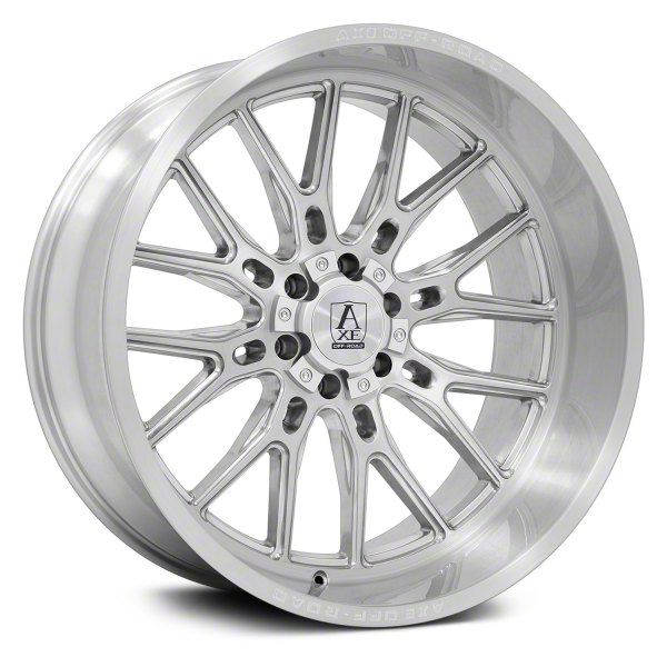Axe Wheels Toyota 4-Runner Atlas Silver 6-Lug Wheel; 24x12; -44mm ...