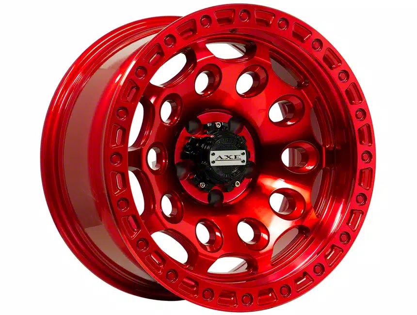 Axe Wheels Toyota 4-Runner Chaos Candy Red 6-Lug Wheel; 17x9; 0mm ...