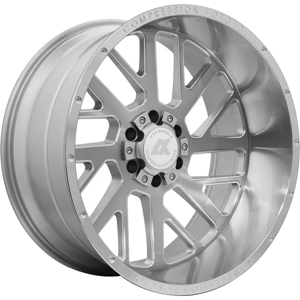 Axe Wheels Tundra AX2.1 Silver 6-Lug Wheel; 20x10; -19mm Offset 201012H ...