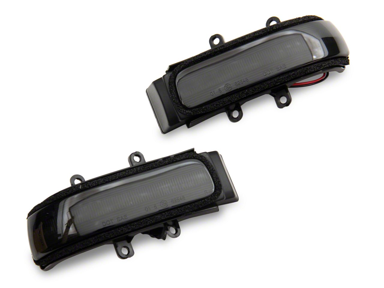 Raxiom Tacoma Axial Series Sequential LED Mirror Light; Smoked TT15695 ...