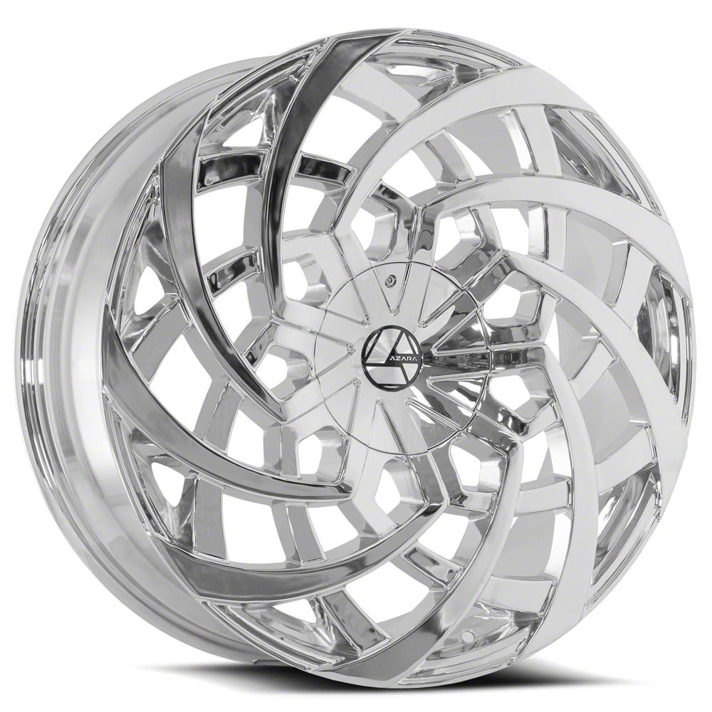 Azara Bronco AZA-521 Chrome 6-Lug Wheel; 26x9.5; 25mm Offset AZA ...