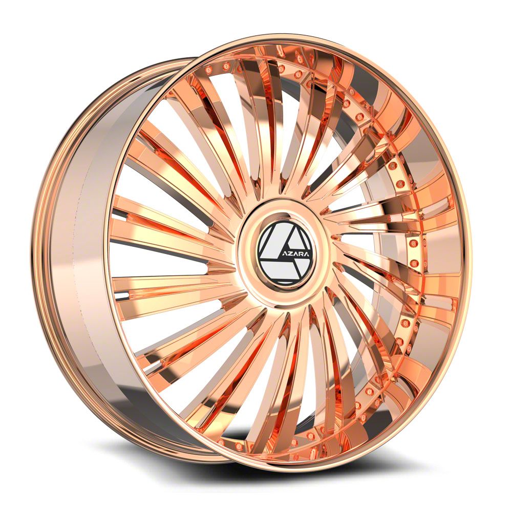 Azara Bronco AZX-102 Rose Gold 6-Lug Wheel; 28x9.5; 22mm Offset AZX ...
