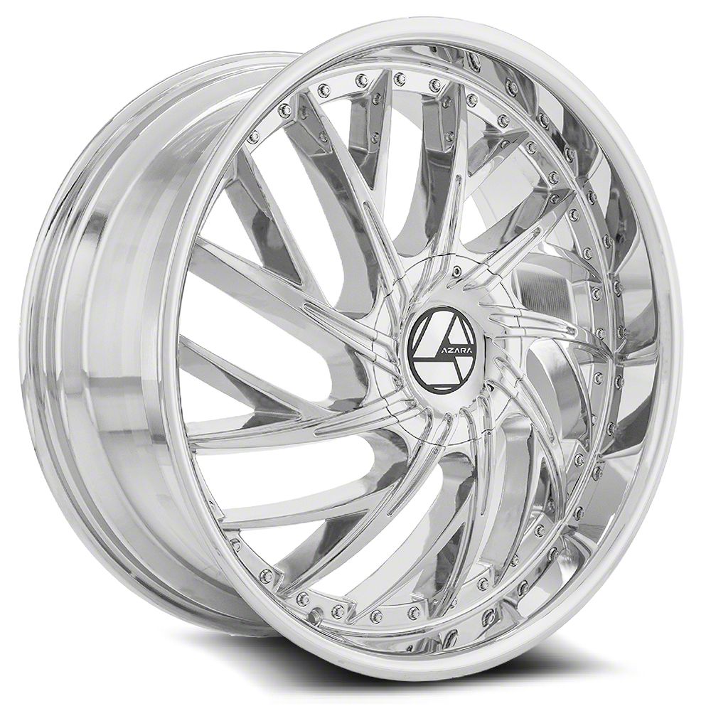 Azara Jeep Grand Cherokee AZA-516 Nano Chrome Wheel; 22x8.5; 38mm ...