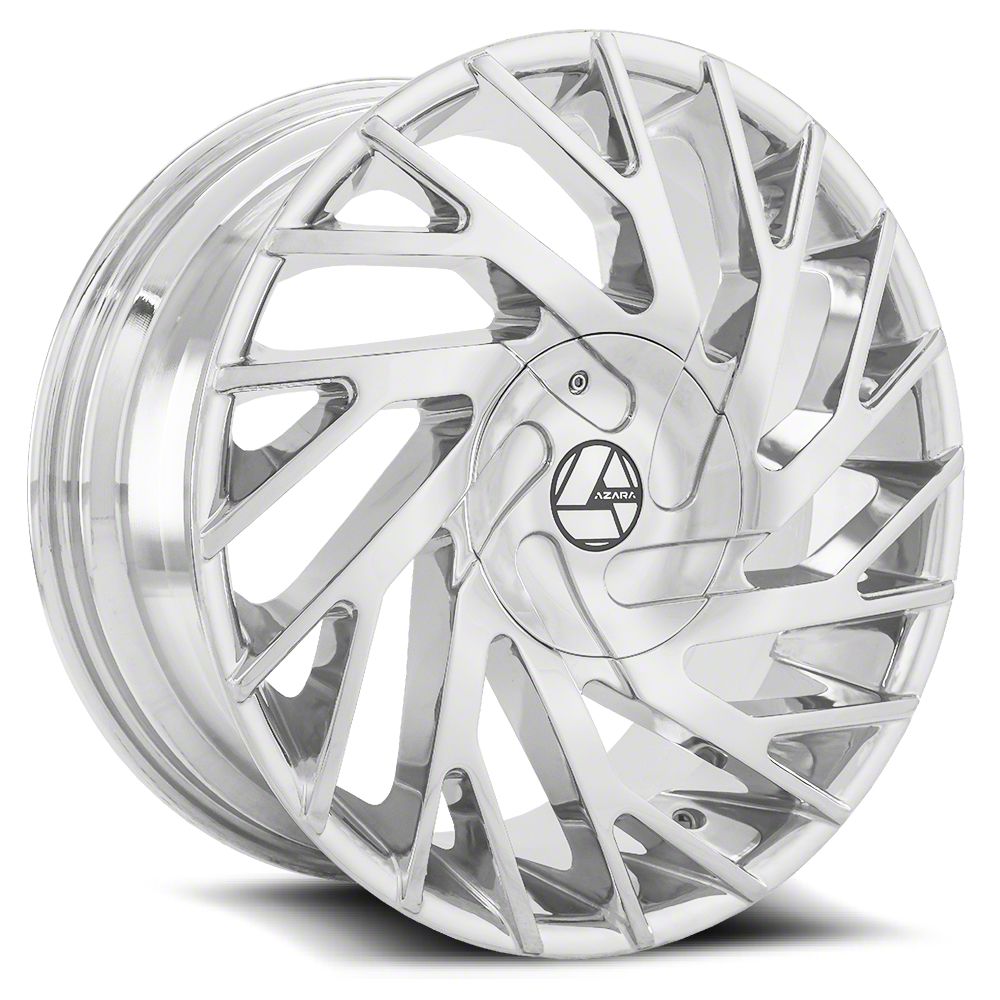 Azara Jeep Wrangler AZA-505 Chrome Wheel; 22x8.5; 38mm Offset AZA ...