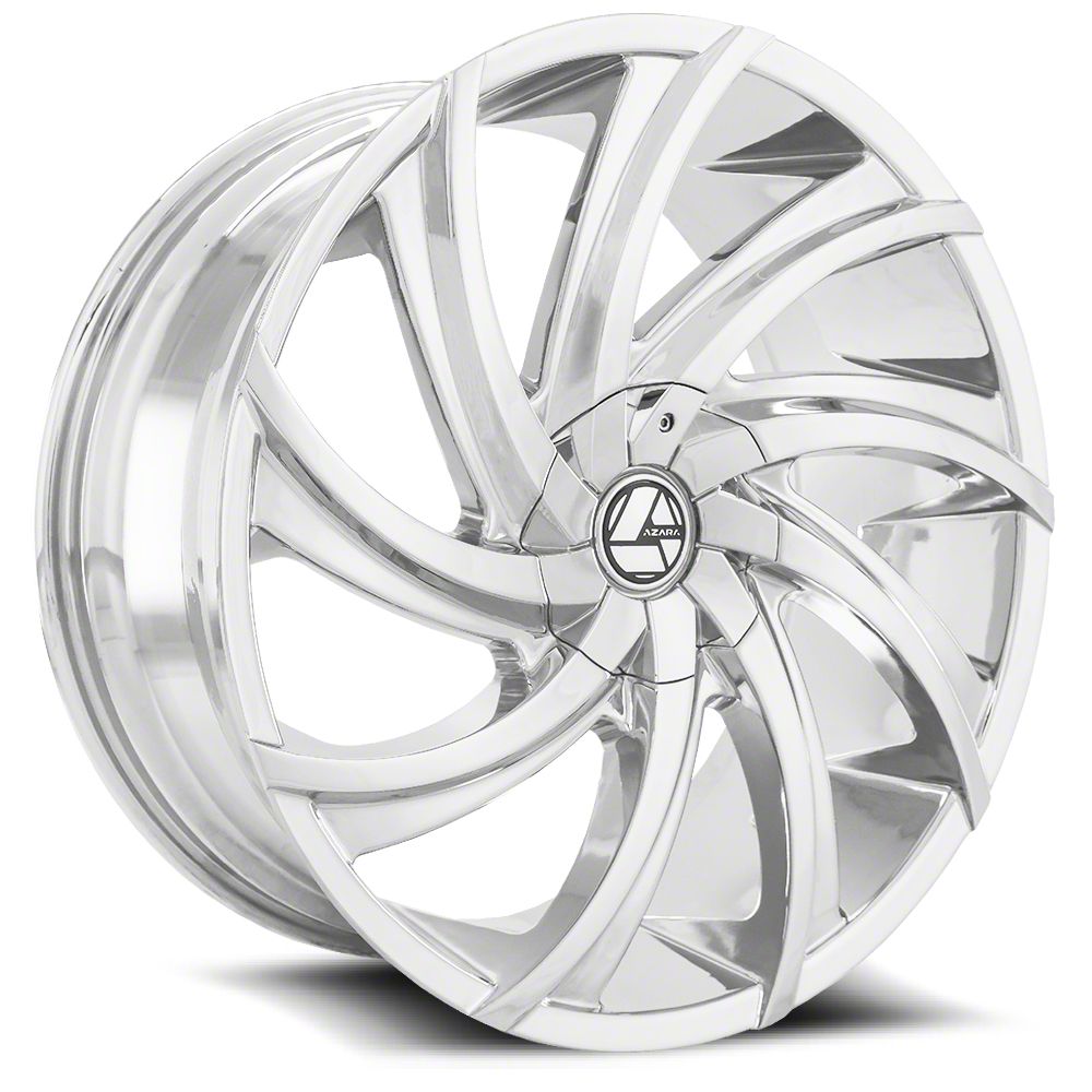 Azara Titan AZA-503 Chrome 6-Lug Wheel; 28x9.5; 25mm Offset AZA ...