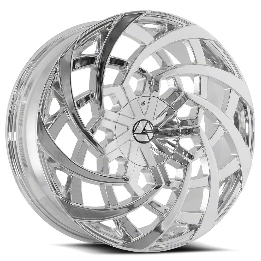 Azara Titan AZA-521 Chrome 6-Lug Wheel; 30x9.5; 25mm Offset AZA ...