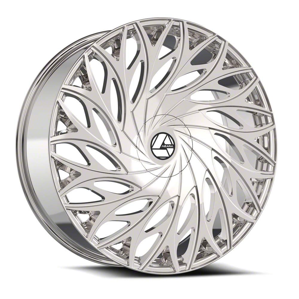 Azara Titan AZA-525 Chrome 6-Lug Wheel; 28x9.5; 22mm Offset AZA ...