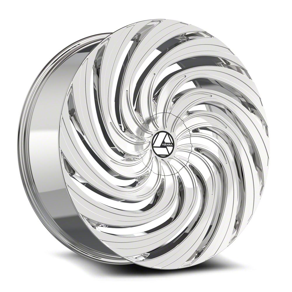 Azara Titan AZA-535 Chrome 6-Lug Wheel; 28x9.5; 22mm Offset AZA ...