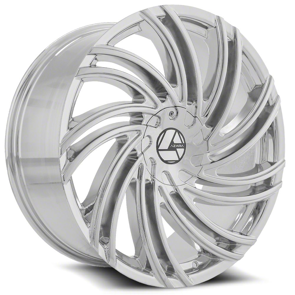 Azara Titan XD AZA-514 Chrome 6-Lug Wheel; 24x9; 25mm Offset AZA ...