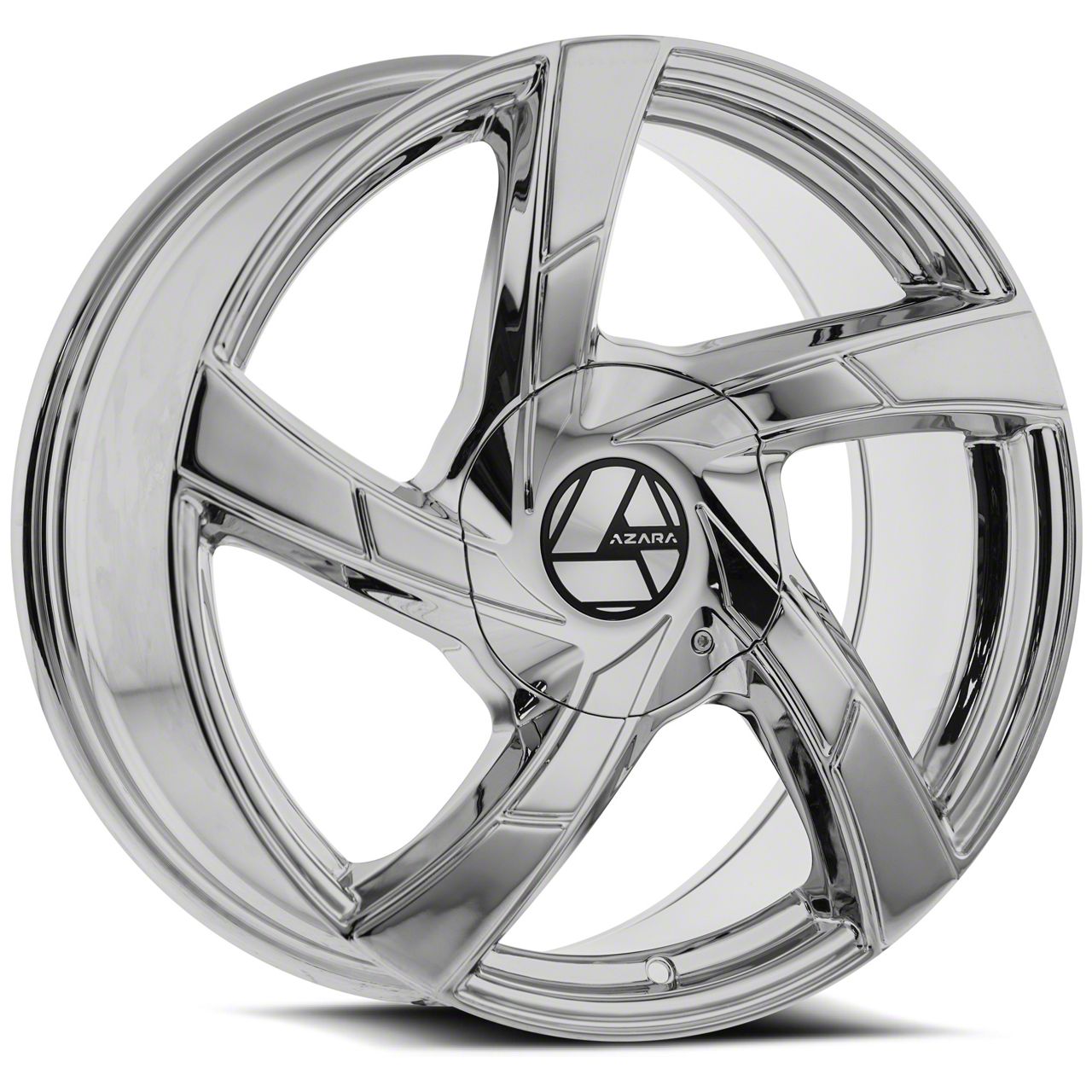 Azara Titan XD AZA-524 Nano Chrome 6-Lug Wheel; 22x9.5; 22mm Offset AZA ...