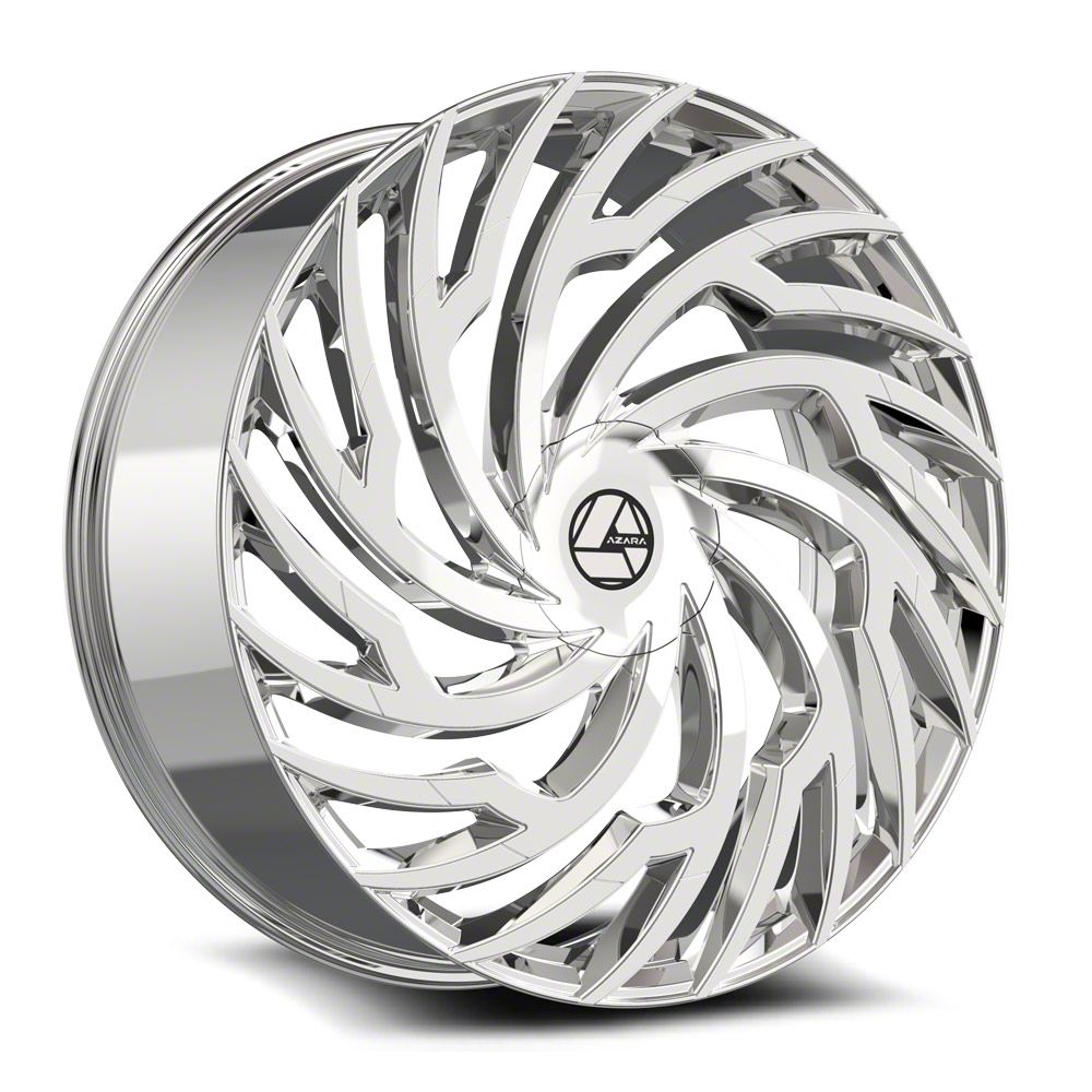 Azara Titan XD AZA-536 Chrome 6-Lug Wheel; 28x9.5; 22mm Offset AZA ...