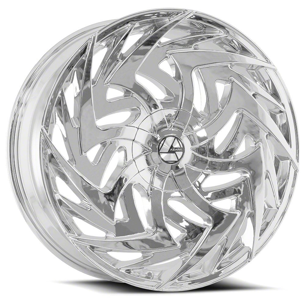 Azara Tundra AZA-520 Chrome 6-Lug Wheel; 22x9.5; 25mm Offset AZA ...
