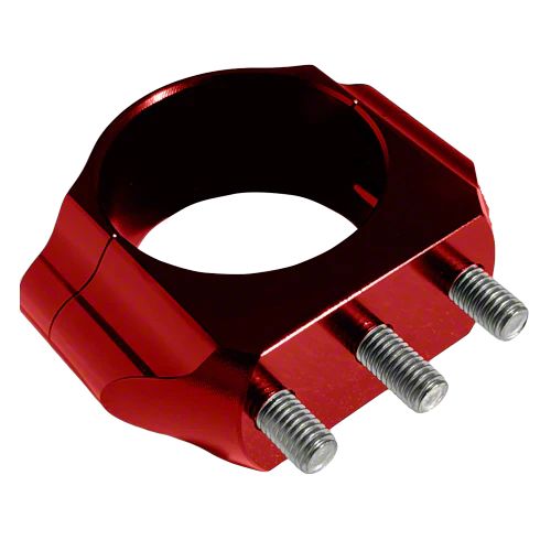 Bad Ass Mounts Jeep Gladiator 2-Inch Roll Bar Clamp; Red BAM-2BC-R ...