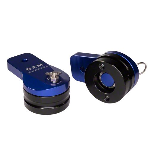 Bad Ass Mounts Jeep Gladiator 360-Degree Swivel Light Mounts; Black ...