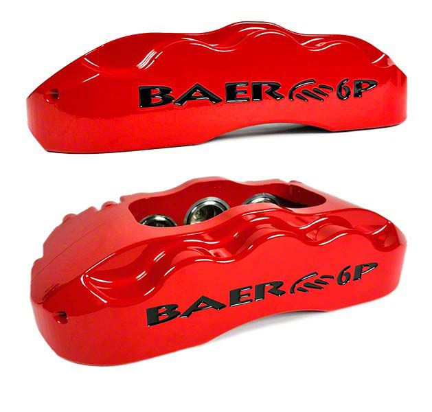 Baer Bronco Brake Caliper Covers with with Drilled and Slotted Rotors ...