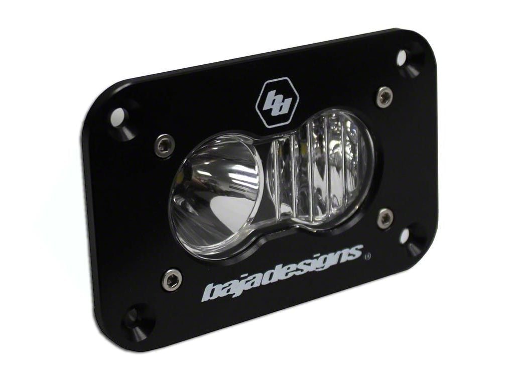 Baja Designs Jeep Wrangler S2 Sport Flush Mount LED Light; Driving ...
