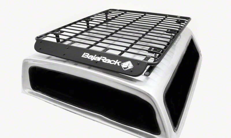 Baja Rack Tacoma Camper Shell Utility Flat Roof Rack with Wind ...
