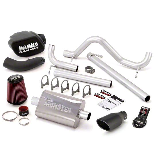 Banks Power Jeep Wrangler Stinger Bundle with AutoMind, Cat-Back ...