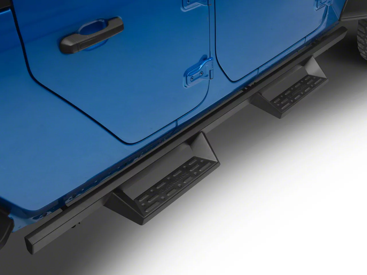 Barricade Jeep Gladiator Canyon Drop Steps; Textured Black JG45007 (20 ...