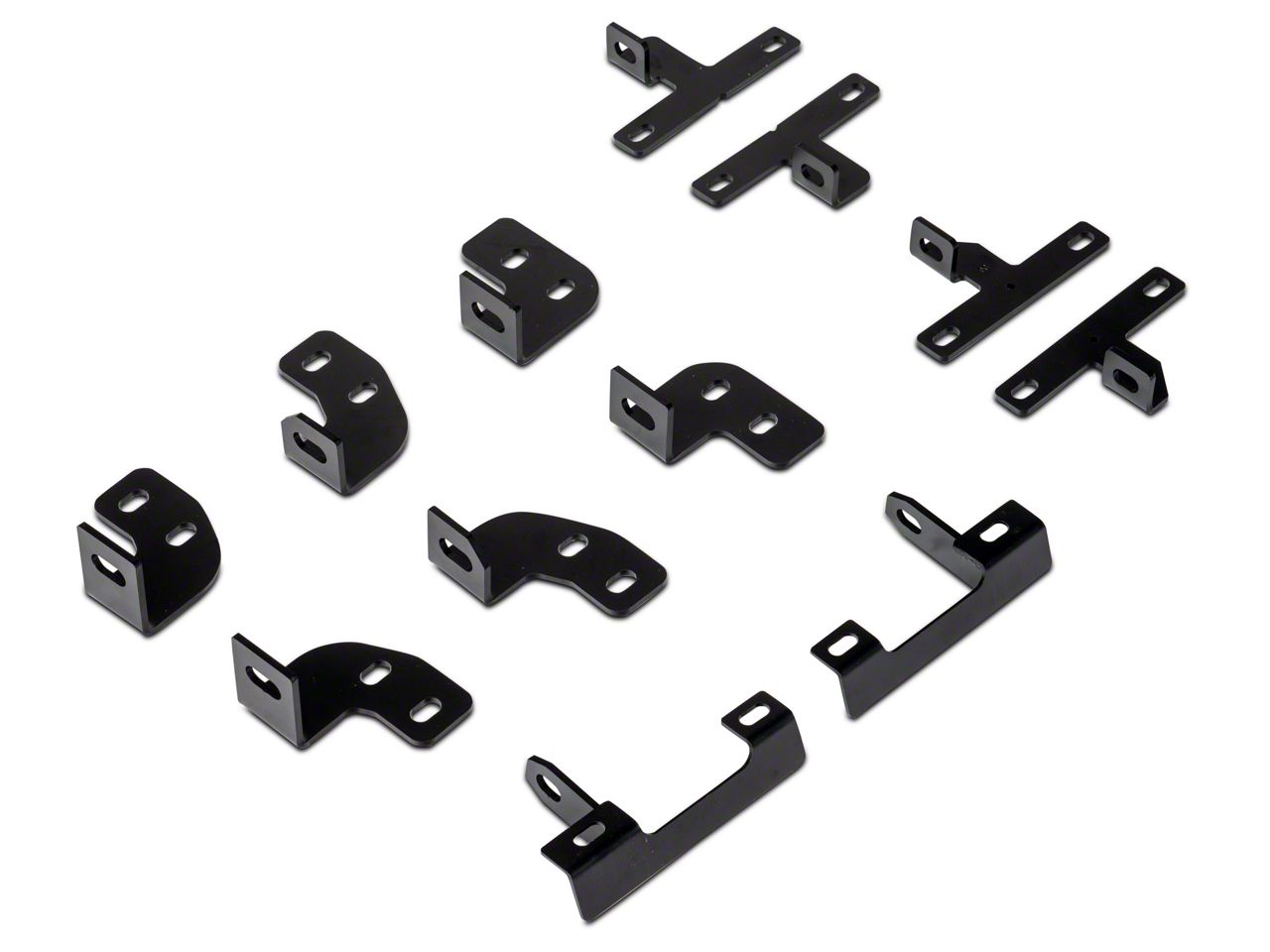 Barricade Jeep Gladiator Replacement Rock Slider Hardware Kit for JG2561 Only U10968H (20-25 ...