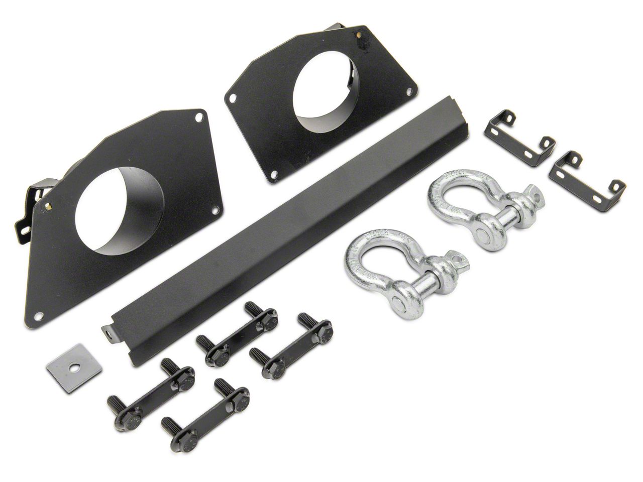 Barricade Jeep Wrangler Replacement Bumper Hardware Kit for J127063-JL Only U2720H (18-25 Jeep ...