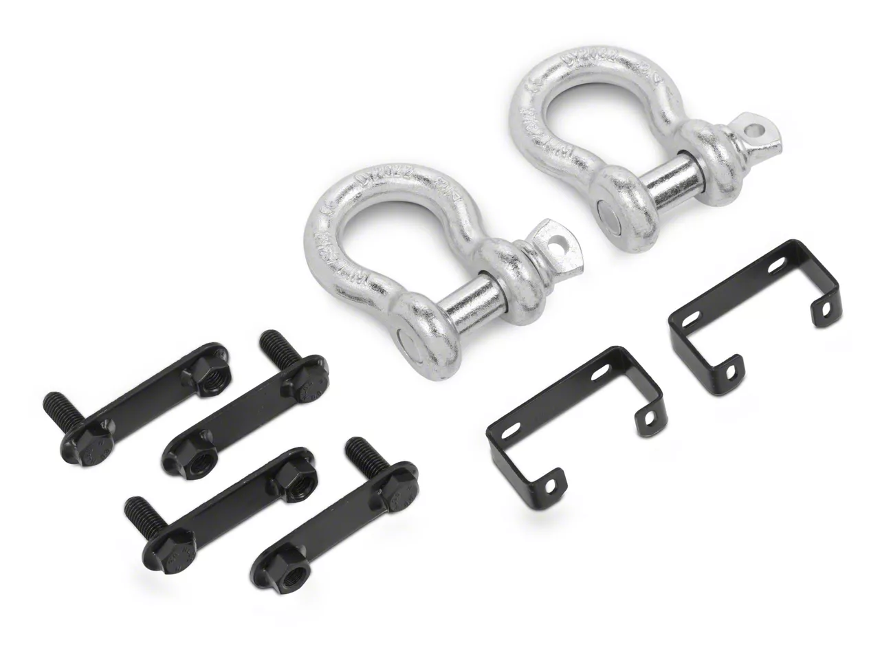Barricade Jeep Wrangler Replacement Bumper Hardware Kit for J20850 Only U2645H (07-18 Jeep ...