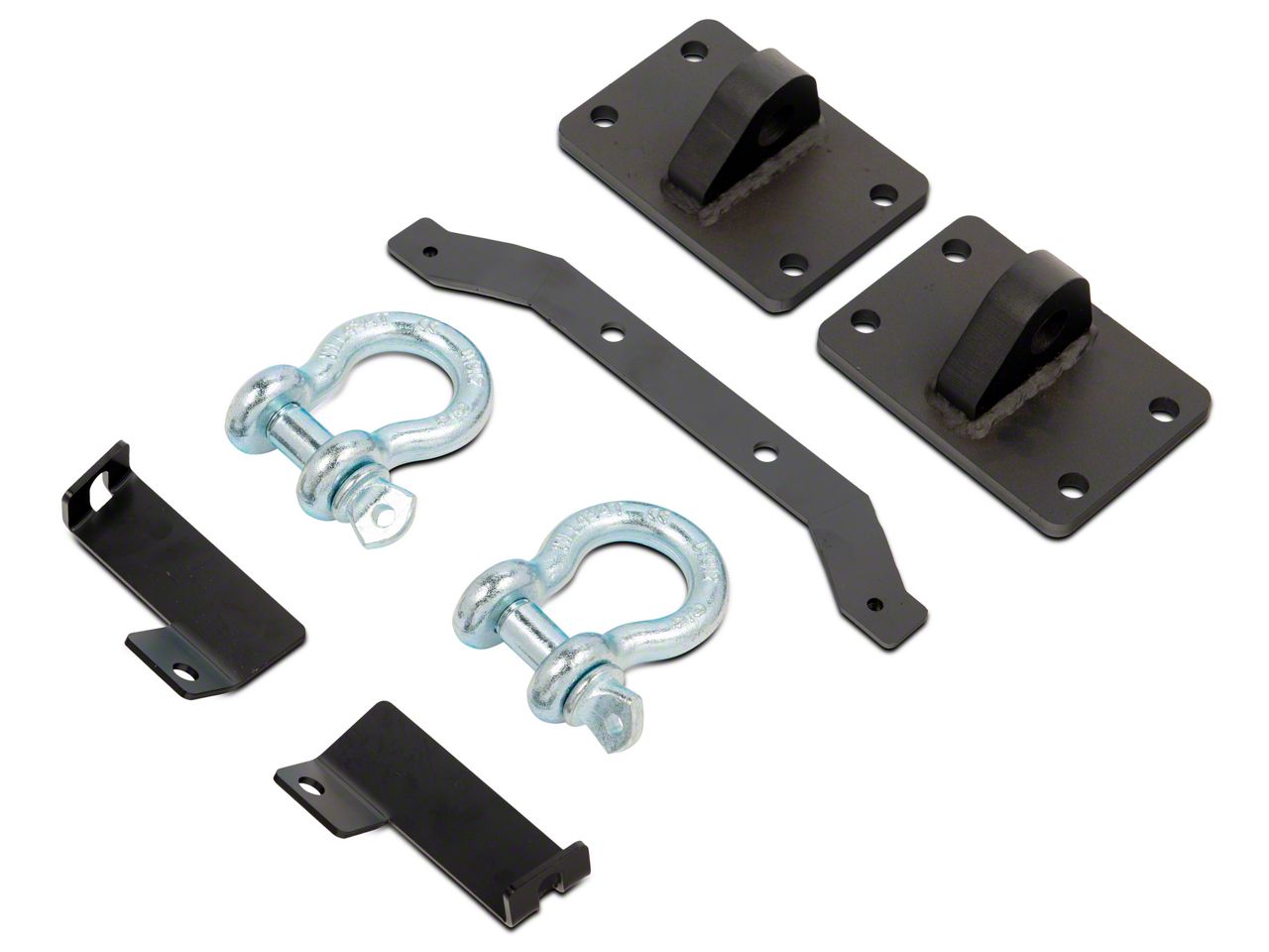 Barricade Jeep Wrangler Replacement Grille Guard Hardware Kit for J123339-JL Only U2702H (18-25 ...