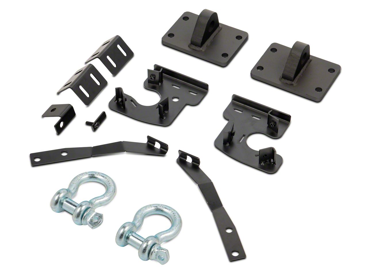 Barricade Jeep Wrangler Replacement Grille Guard Hardware Kit for J126728 Only U2710H (07-18 ...