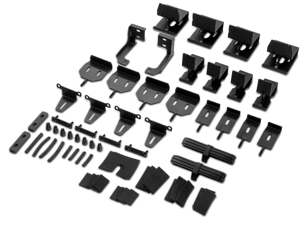 Barricade Jeep Wrangler Replacement HDX Hard Top Roof Rack Hardware Kit for J142019-JL Only ...