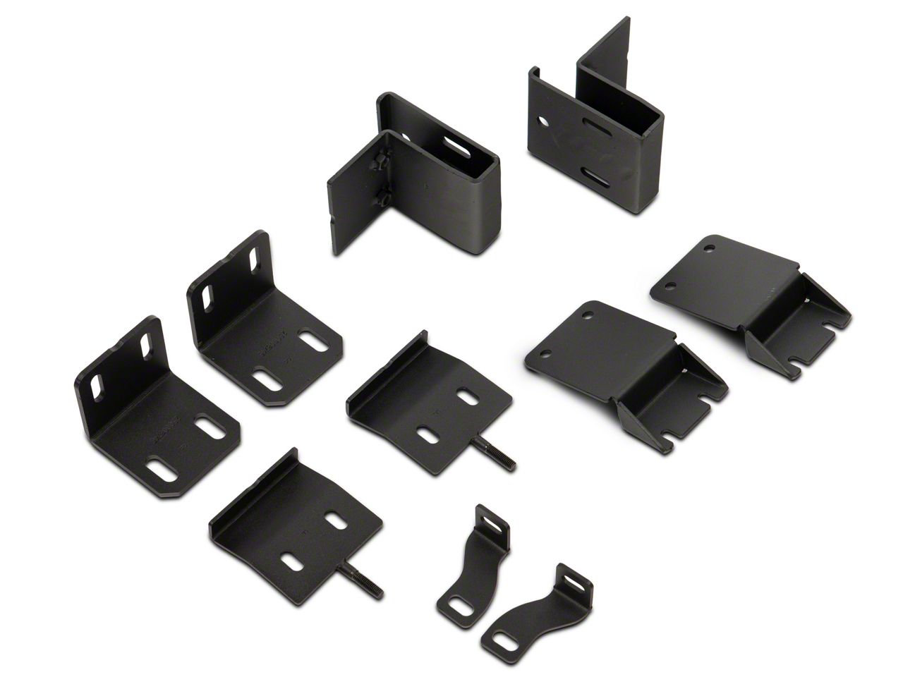 Barricade Jeep Wrangler Replacement Roof Basket Hardware Kit for J123325-JL Only U2713H (18-25 ...