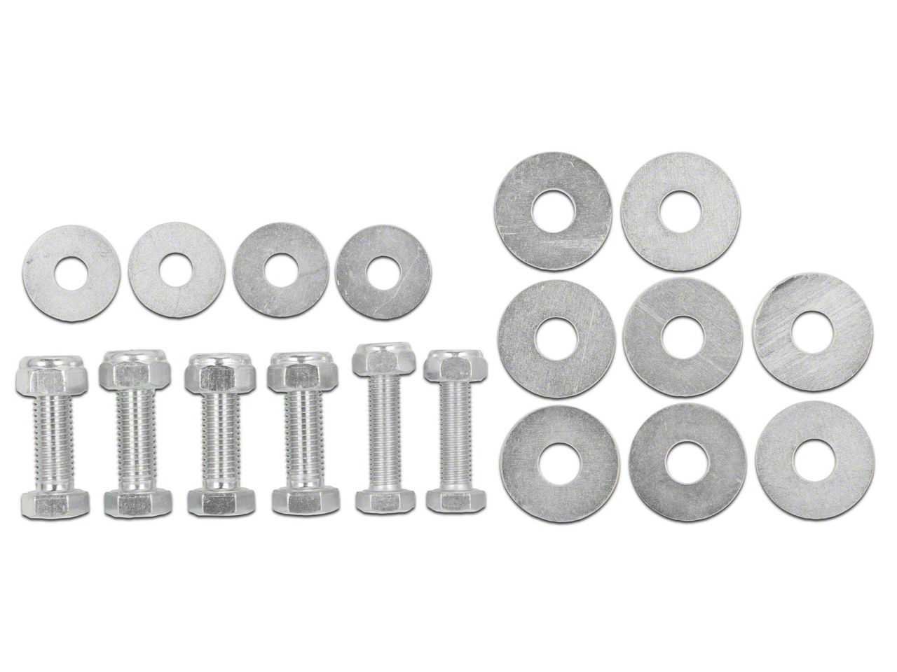 Barricade Jeep Wrangler Replacement Skid Plate Hardware Kit for J101811 Only U2618H (10-18 Jeep ...