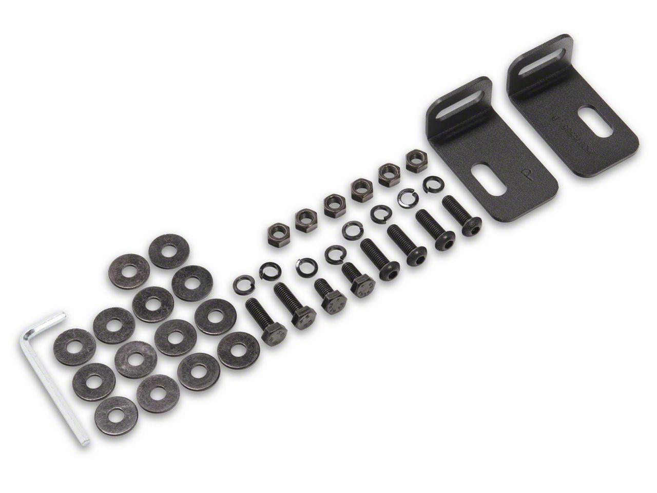 Barricade Tacoma Replacement Over-Rider Hoop Hardware Kit for TT23555 ...