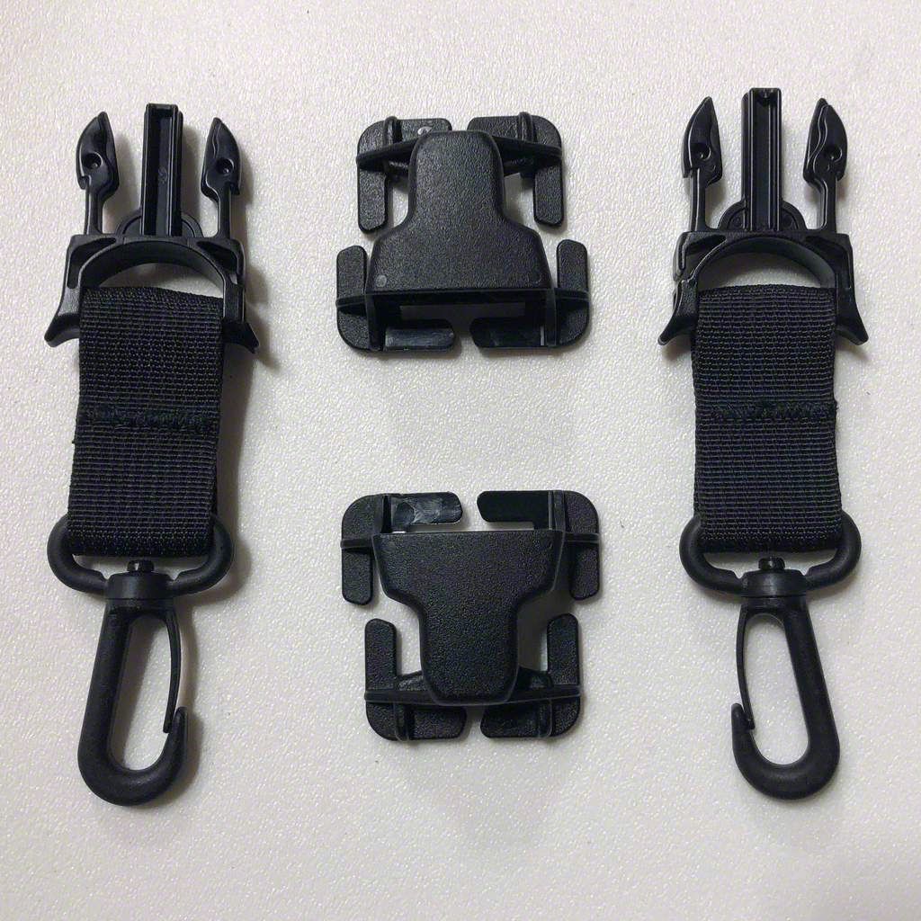 Bartact Tacoma PALS/MOLLE Quick Release Swivel Hook Kit MASHKB - Free ...