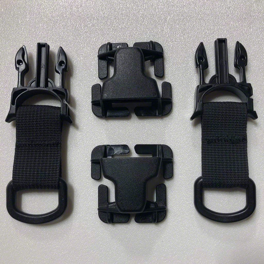 Bartact Tundra PALS/MOLLE Quick Release D-Ring Kit MADRKB - Free Shipping