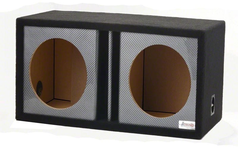 Bbox Jeep Cherokee 15-Inch Dual Vented Subwoofer Enclosure; Black ...