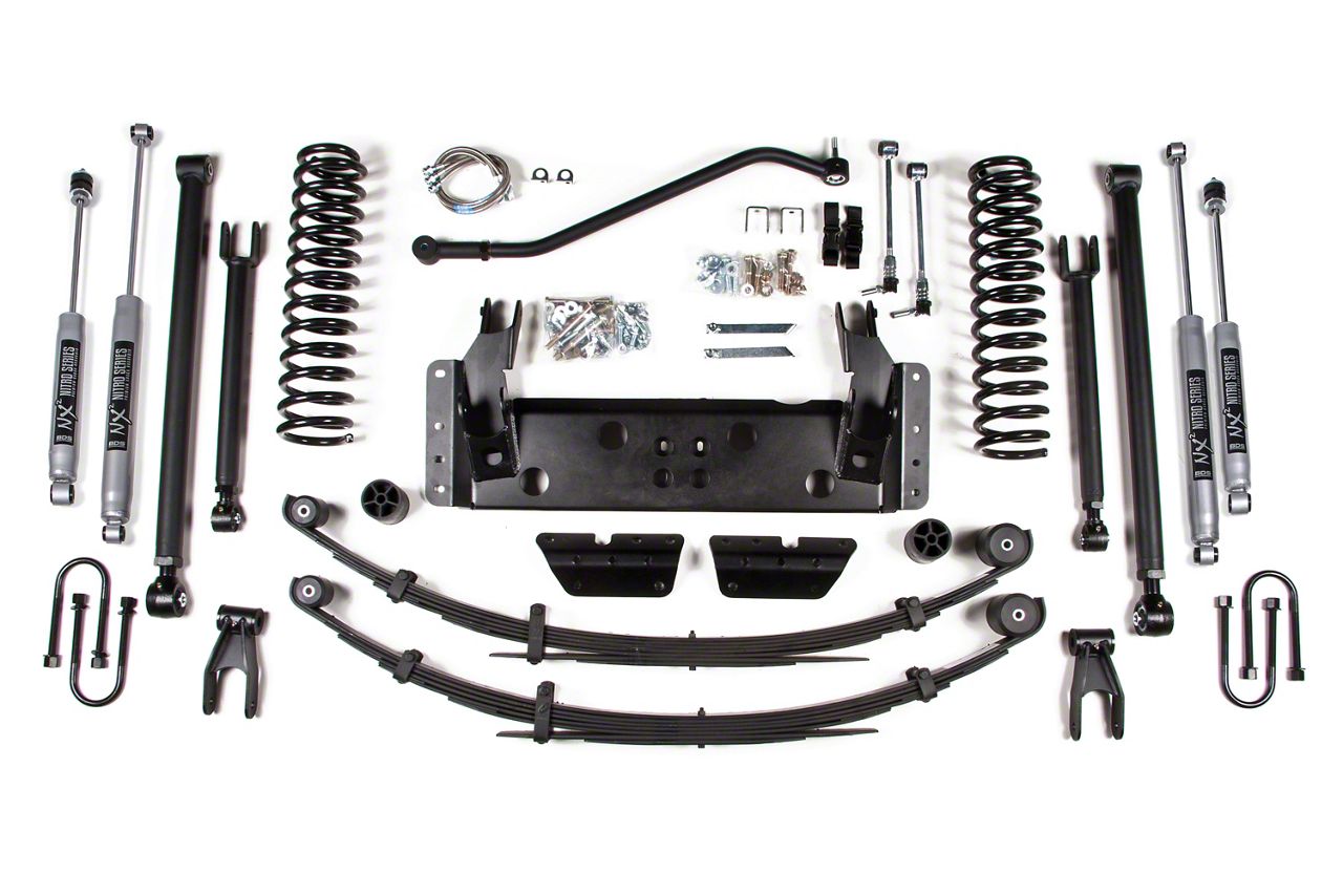 BDS Jeep Cherokee 4.50-Inch Suspension Lift Kit with NX2 Nitro Shocks ...