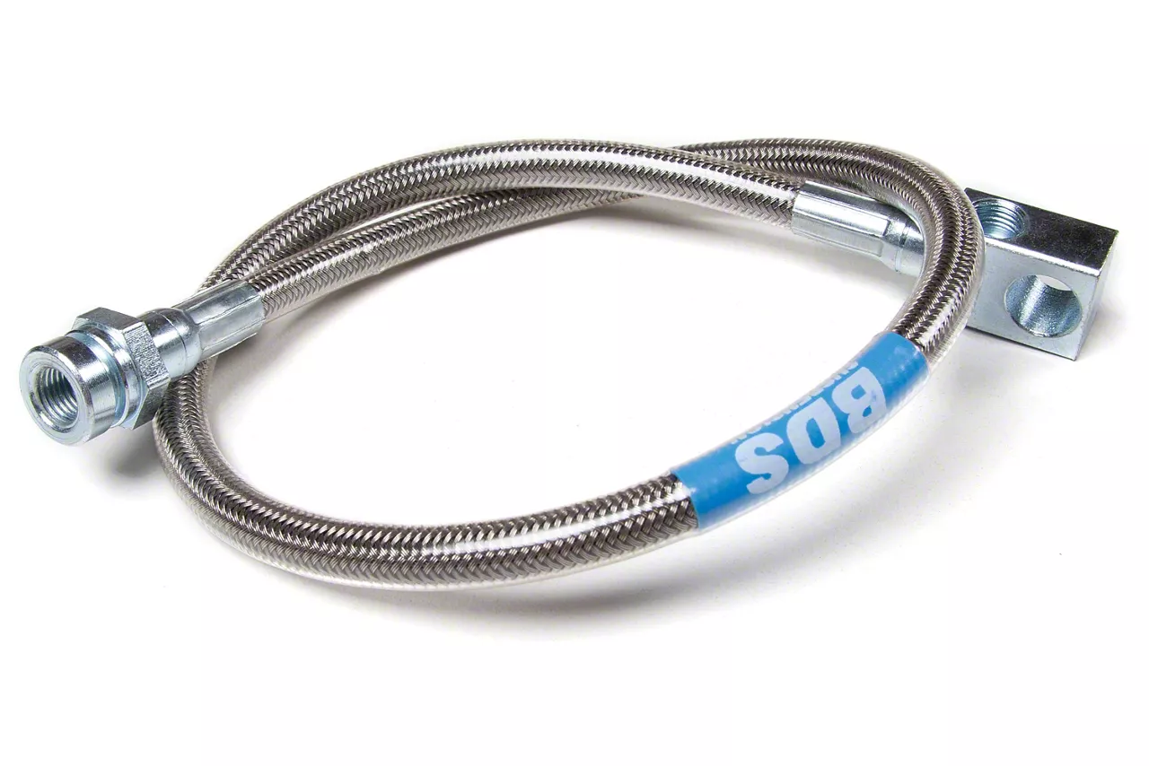 BDS Jeep Cherokee Stainless Steel Braided Brake Line Kit for 3 to 6.50 ...