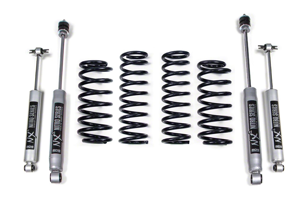 BDS Jeep Grand Cherokee 2-Inch Coil Spring Suspension Lift Kit with NX2 ...