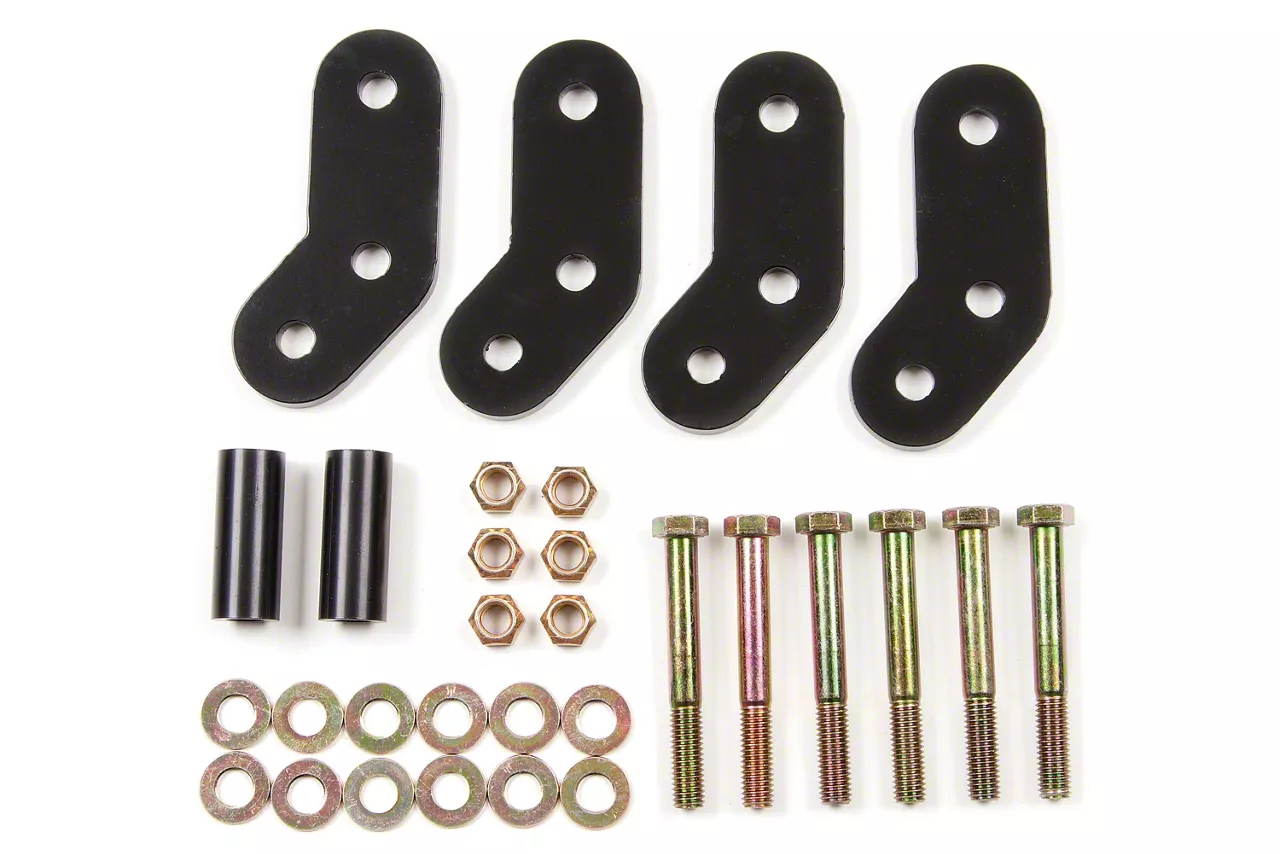 BDS Jeep Wrangler 0.50-Inch Rear Lift Shackle Kit BDS124109 (76-86 Jeep ...