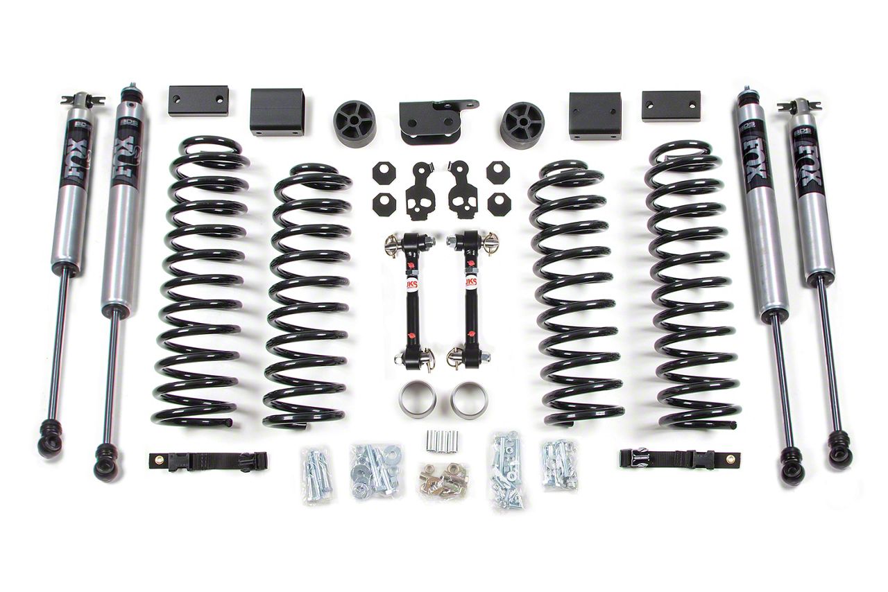 BDS Jeep Wrangler 3-Inch Coil Spring Suspension Lift Kit with Sway Bar ...