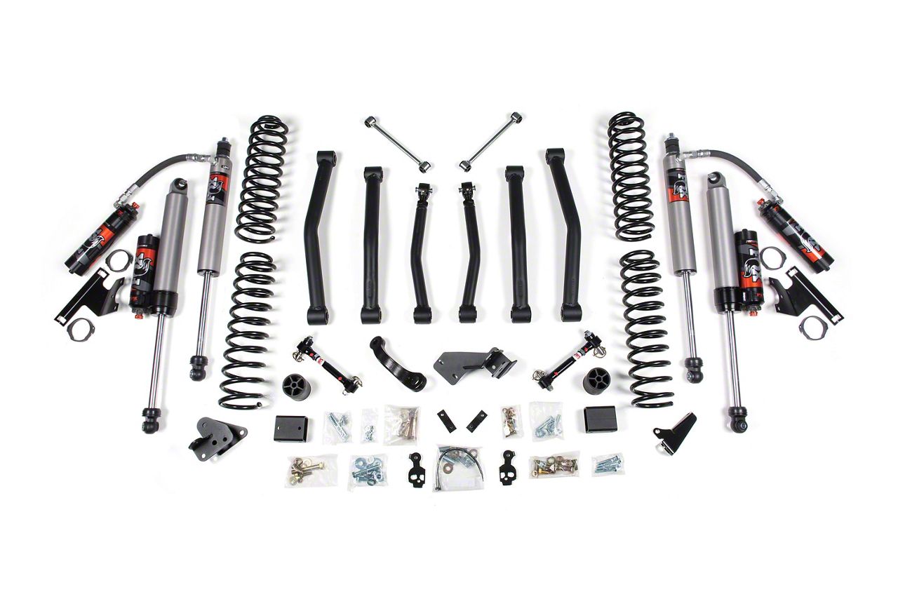 BDS Jeep Wrangler 4.50-Inch Control Arm Suspension Lift Kit with Sway ...