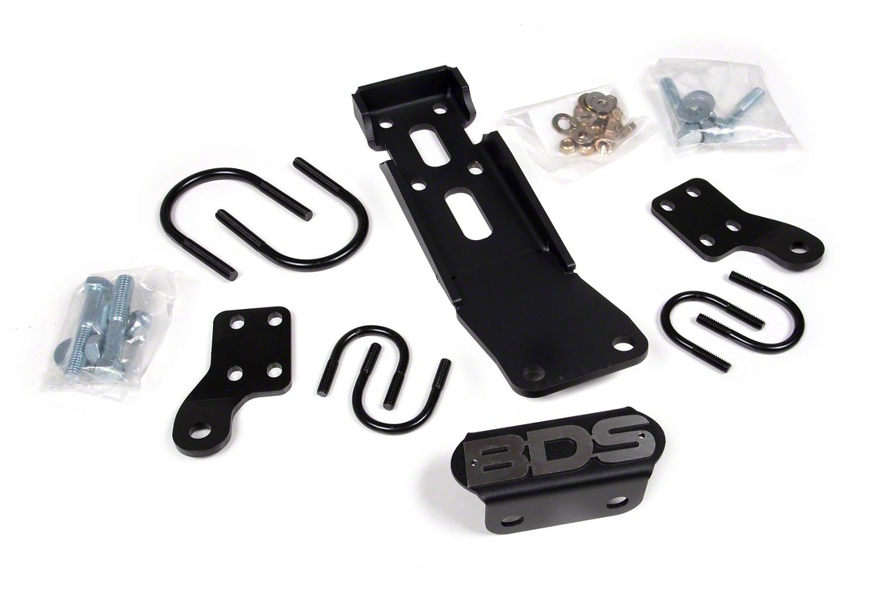 BDS Jeep Wrangler Dual Steering Stabilizer Mounting Kit BDS55378 (07-18 ...