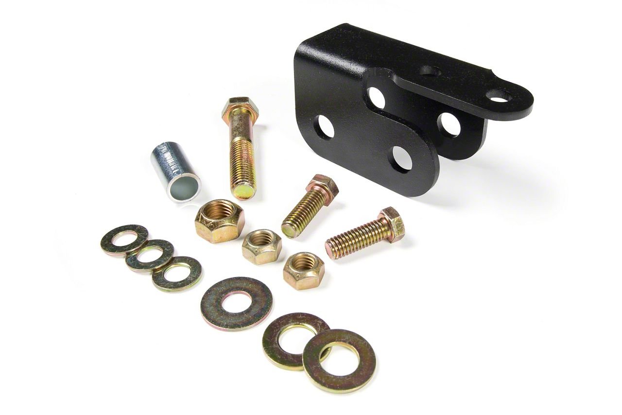 BDS Jeep Wrangler Rear Track Bar Relocation Bracket for 2 to 3-Inch ...