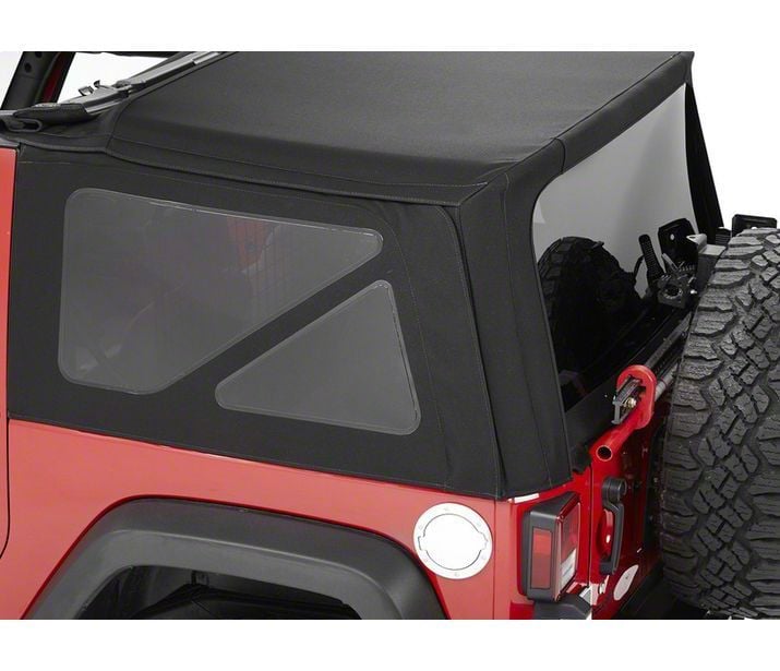 Bestop Jeep Wrangler Tinted Replacement Window Kit for Supertop NX or ...