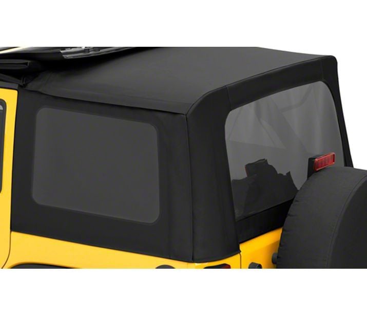 Bestop Jeep Wrangler Tinted Replacement Window Kit for Sailcloth ...