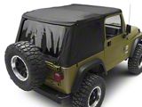 Bestop Jeep Wrangler Trektop NX Soft Top - Black Diamond 56820-35 (97 ...