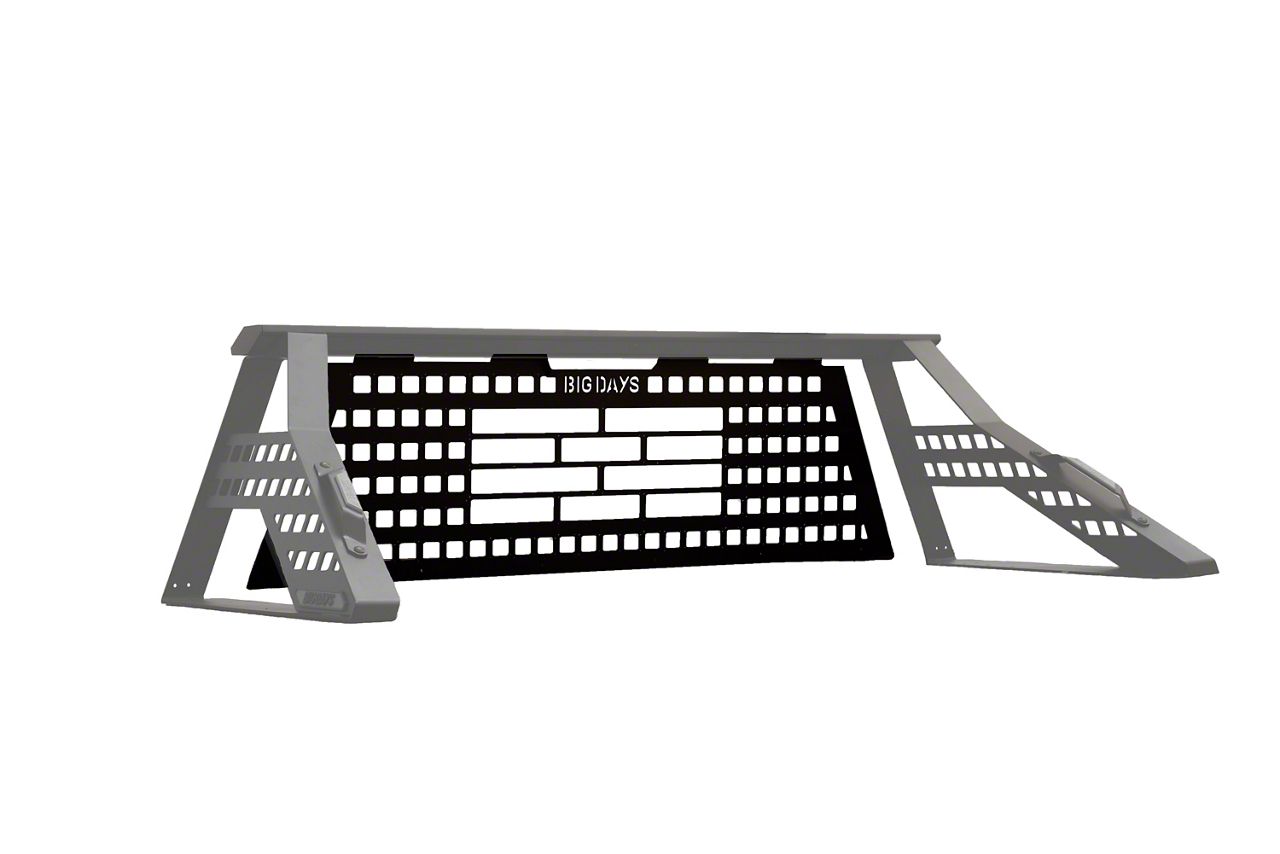 Big Days Truck Accessories Jeep Gladiator Chase Rack System Headache ...