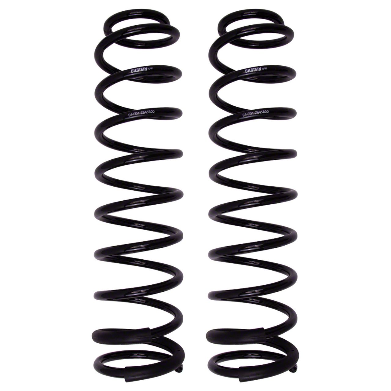 Bilstein Jeep Wrangler 1.50-Inch B12 Special Front Lift Coil Springs 53 ...